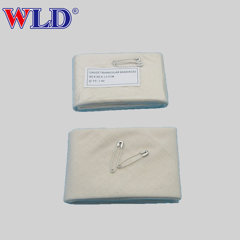OEM first aid white cotton compression triangle bandage factory and ...