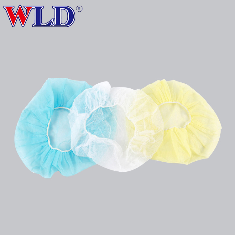 OEM Wholesale cheap price head net disposable SMS bouffant cap from WLD ...