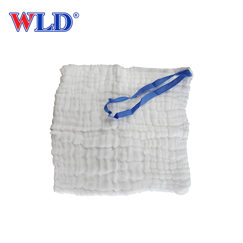 OEM Non-Sterile or sterile Absorbent Cotton Gauze Lap Sponge with or ...